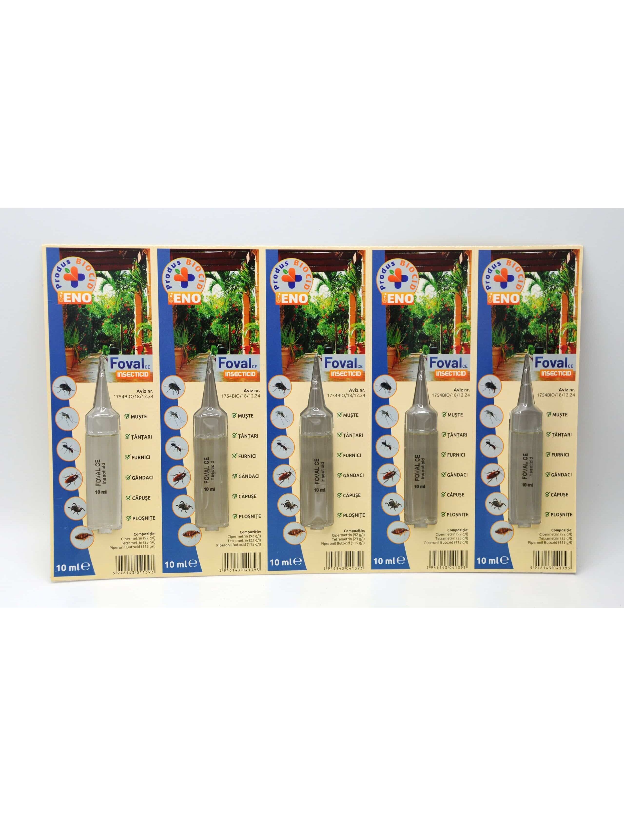 Insecticid Foval (SOLFAC -Capuse,Muste, Tantari, Gandaci de Bucatarie ...